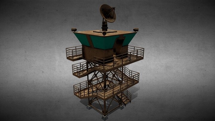 ArtStation - Military Tower