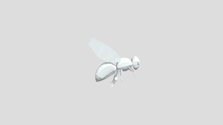 ArtStation - Low Poly Bee