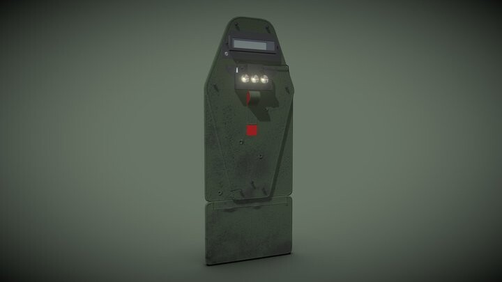 ArtStation - A russian assault shield.