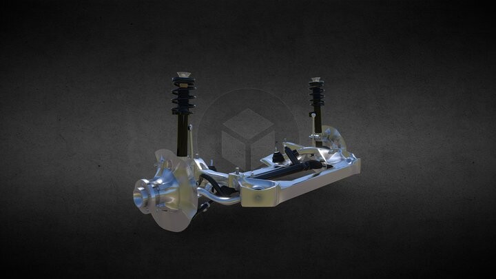 ArtStation - BMW Series 3 Front Suspension
