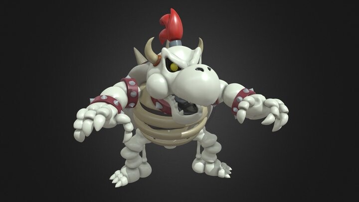 ArtStation - Model Bowsitos made up in Zbrush