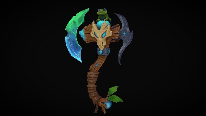 ArtStation - Magic axe