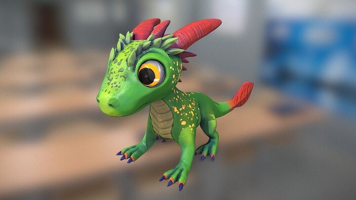 ArtStation - Little Drake's Dragon