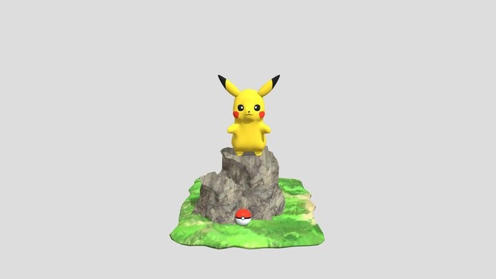 ArtStation - Pikachu Model
