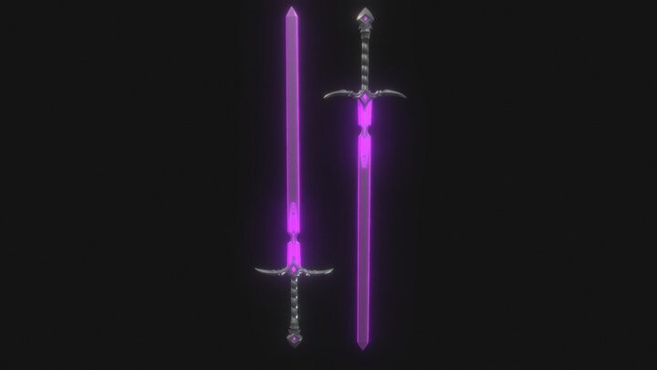 ArtStation - Purple Sword