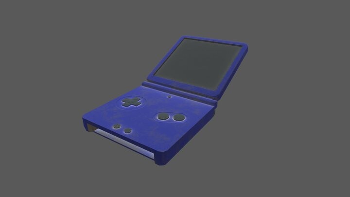 ArtStation - Game boy Speed Model and Texture