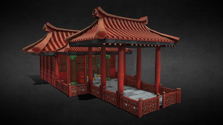 ArtStation - Asian Temple