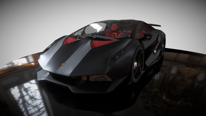 ArtStation - Lambo Sesto Elemento
