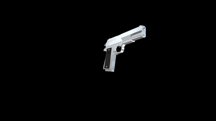 ArtStation - M1911 pistol