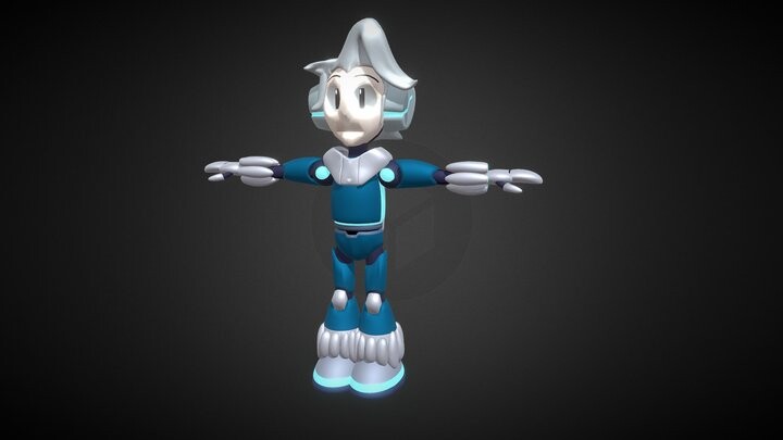ArtStation - Mega Man Fully Charged - Ice Man