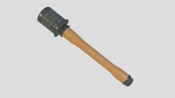 ArtStation - German Stielhandgranate 24