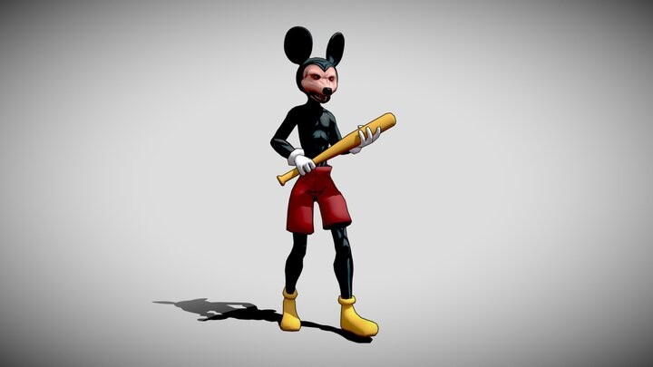 ArtStation - Mickey Mouse From Deep Web