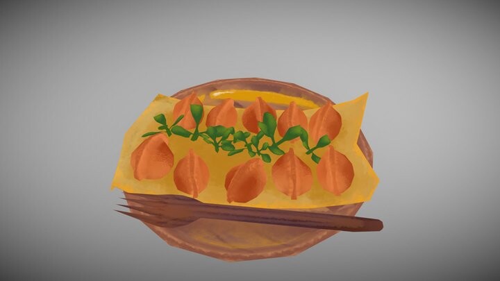ArtStation - Stylized Dumplings