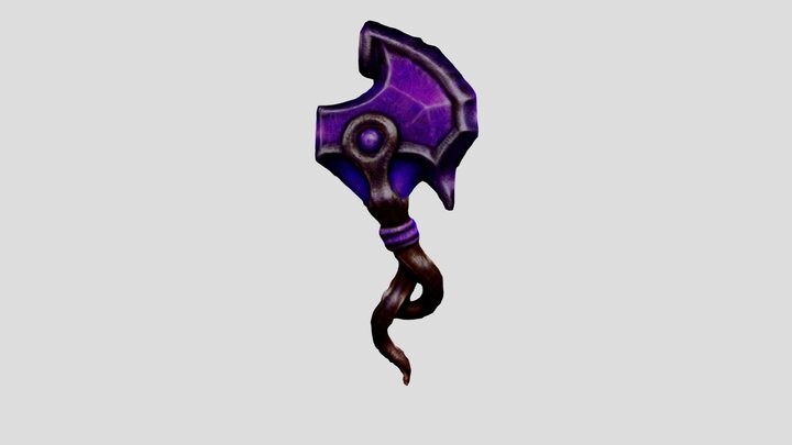 ArtStation - purple axe