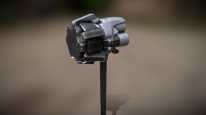 ArtStation - overwatch reinhardt hammer