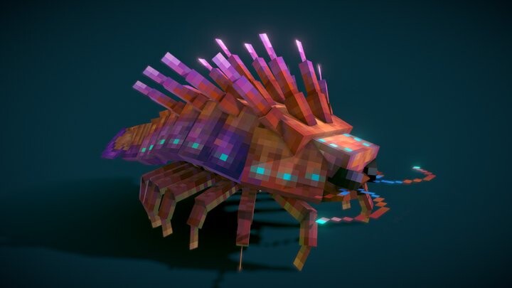 ArtStation - BlockBench "Alien Isopod"