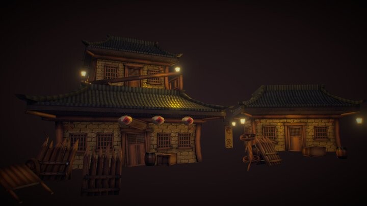 ArtStation - Village Strutures