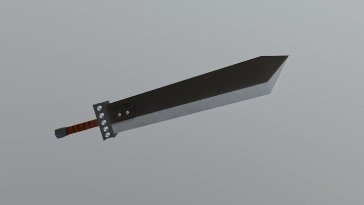 ArtStation - Buster Sword (Final Fantasy VII)