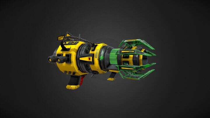 ArtStation - Plasma Blaster