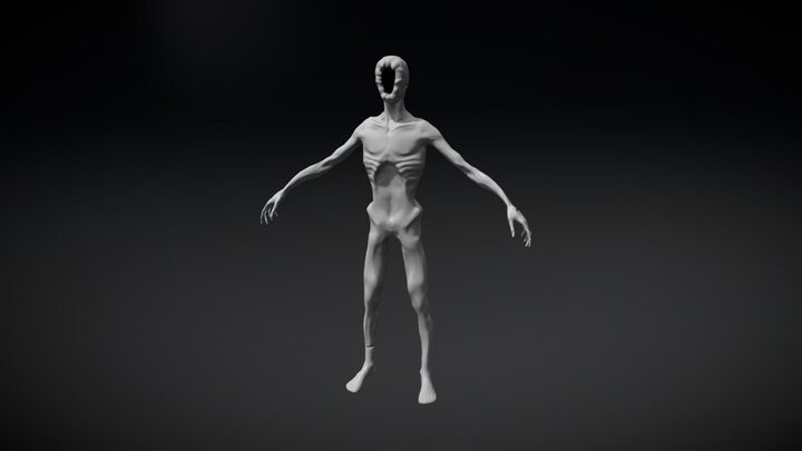 ArtStation - Faceless Monster