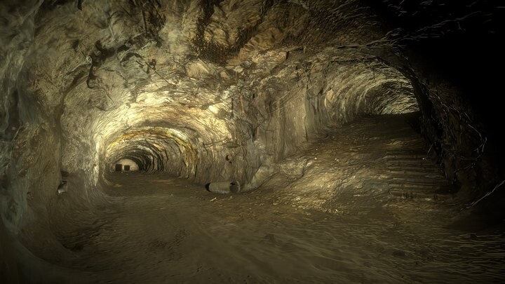 ArtStation - Old underground mine excavation - intersection