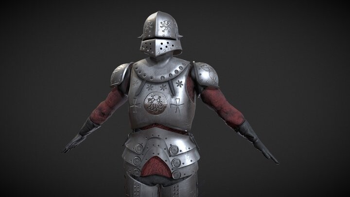 ArtStation - Feudal Fantasy Gothic Knight