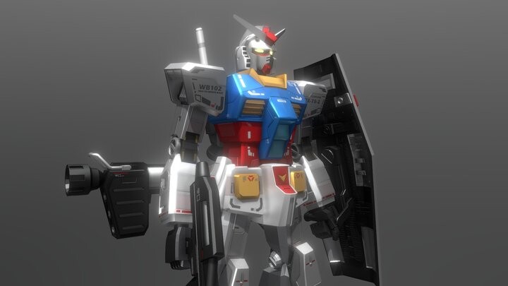 ArtStation - Gundam RX78-2
