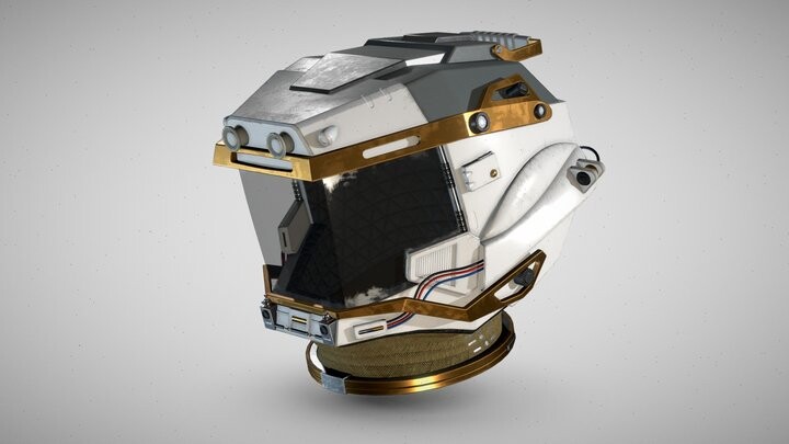 ArtStation - STARFIELD EXPLORER SPACE HELMET