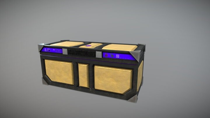 ArtStation - Sci Fi Chest
