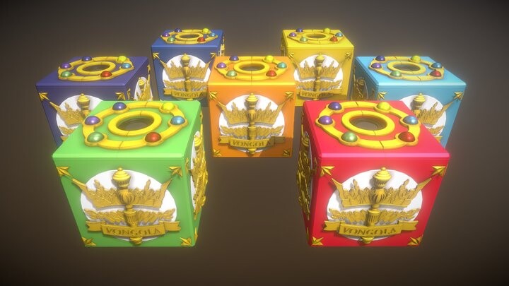 ArtStation - Hitman Reborn - Vongola Weapon Box