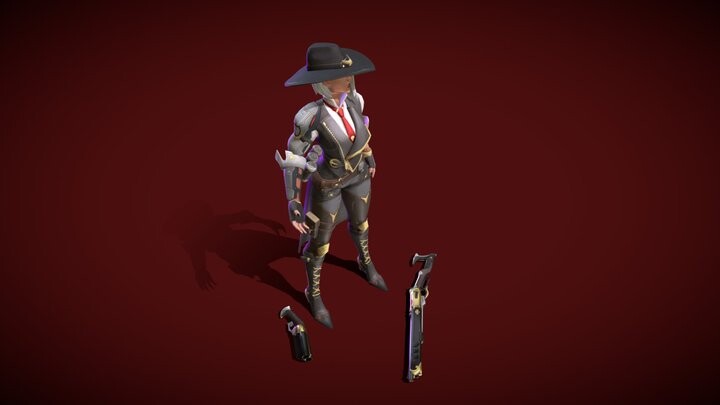 ArtStation - ASHE OVERWATCH