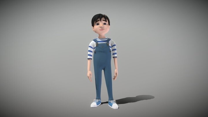 ArtStation - Cartoon Boy - Downloadable