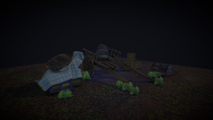 ArtStation - Scene_Wagon