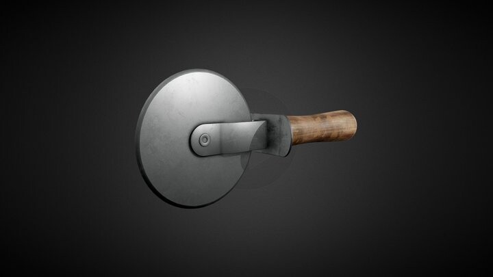 ArtStation - Vintage Pizza Cutter