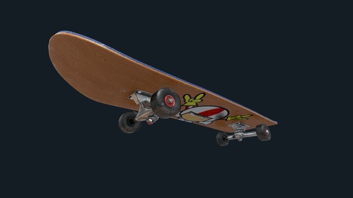 ArtStation - Skateboard Kick Butkowski [Texturing Challenge]