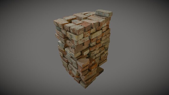 ArtStation - Stack of bricks