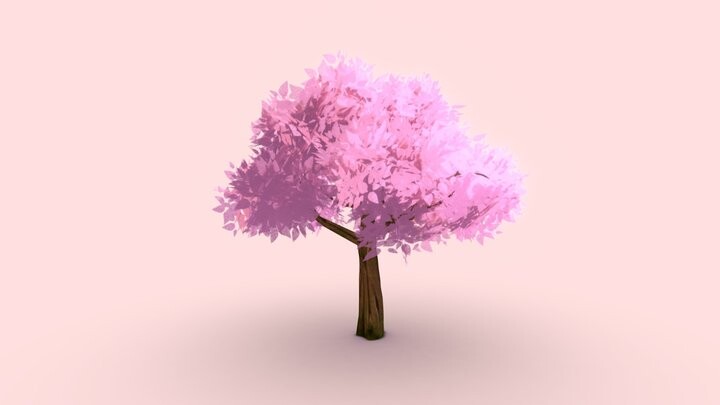 ArtStation - Pink Tree