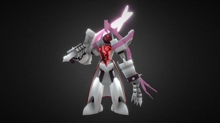 ArtStation - Mega Man Zero - Omega (3D Model)