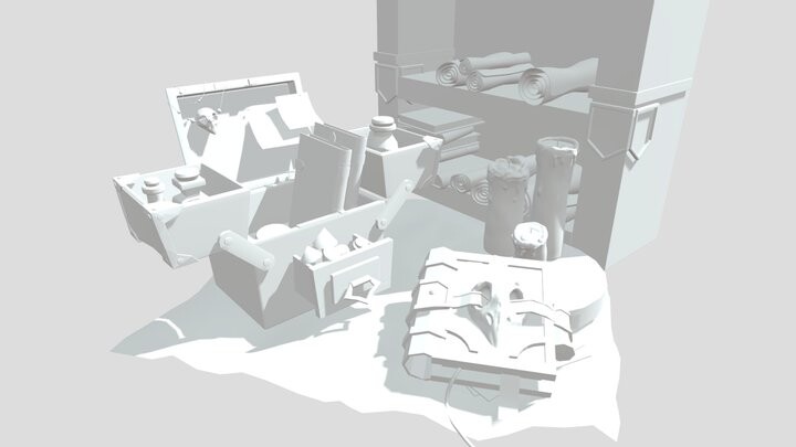 ArtStation - Witchbox Maya Practice