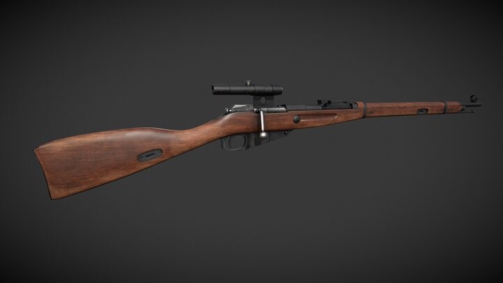 ArtStation - Mosin Nagant