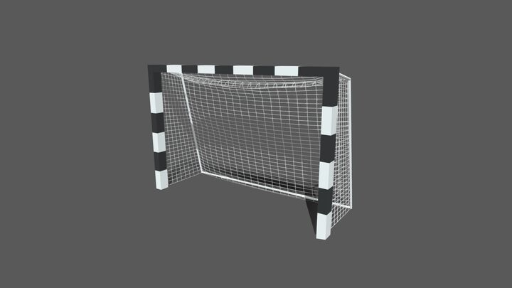 ArtStation - Cartoon Handball Goal Post