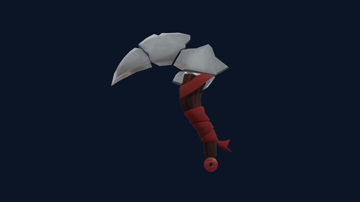 ArtStation - Sickle Weapon Model