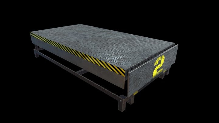 ArtStation - Truck Loading Ramp