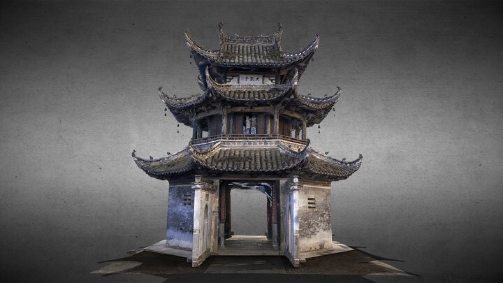 ArtStation - Grand View Pavilion in Xucun