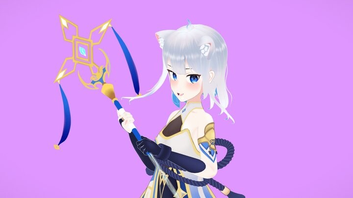 ArtStation - Zizer 【3D Anime Girl Character】