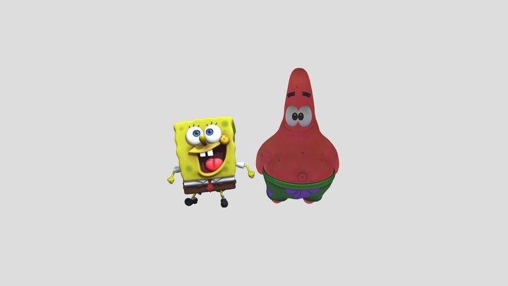 ArtStation - SPONGEBOB AND PATRICK