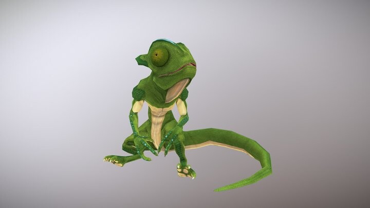 ArtStation - Chameleon Lizardman