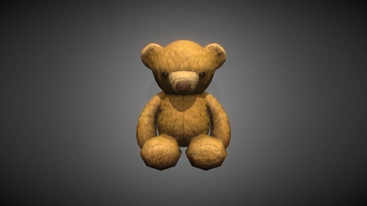 ArtStation - Stylized Teddy bear