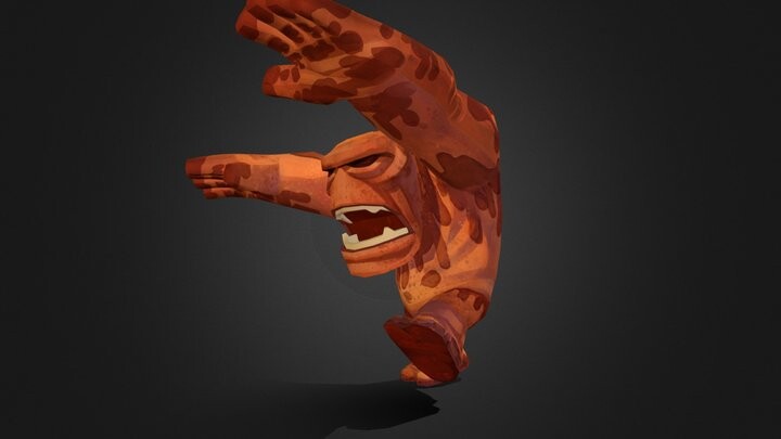 ArtStation - Mudman Walking