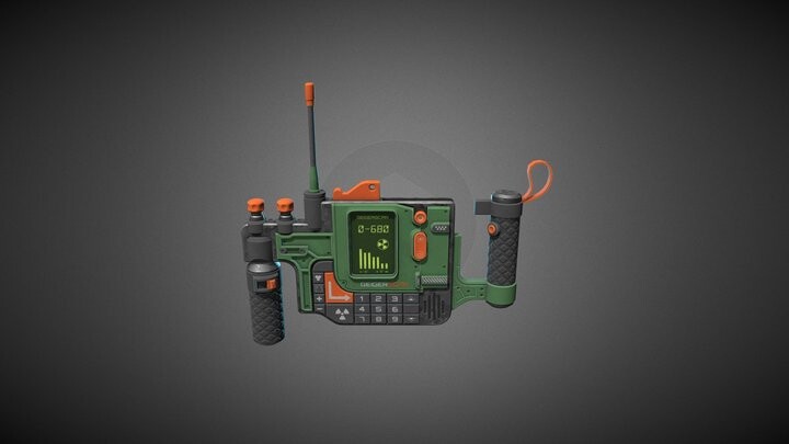 ArtStation - Geiger Counter